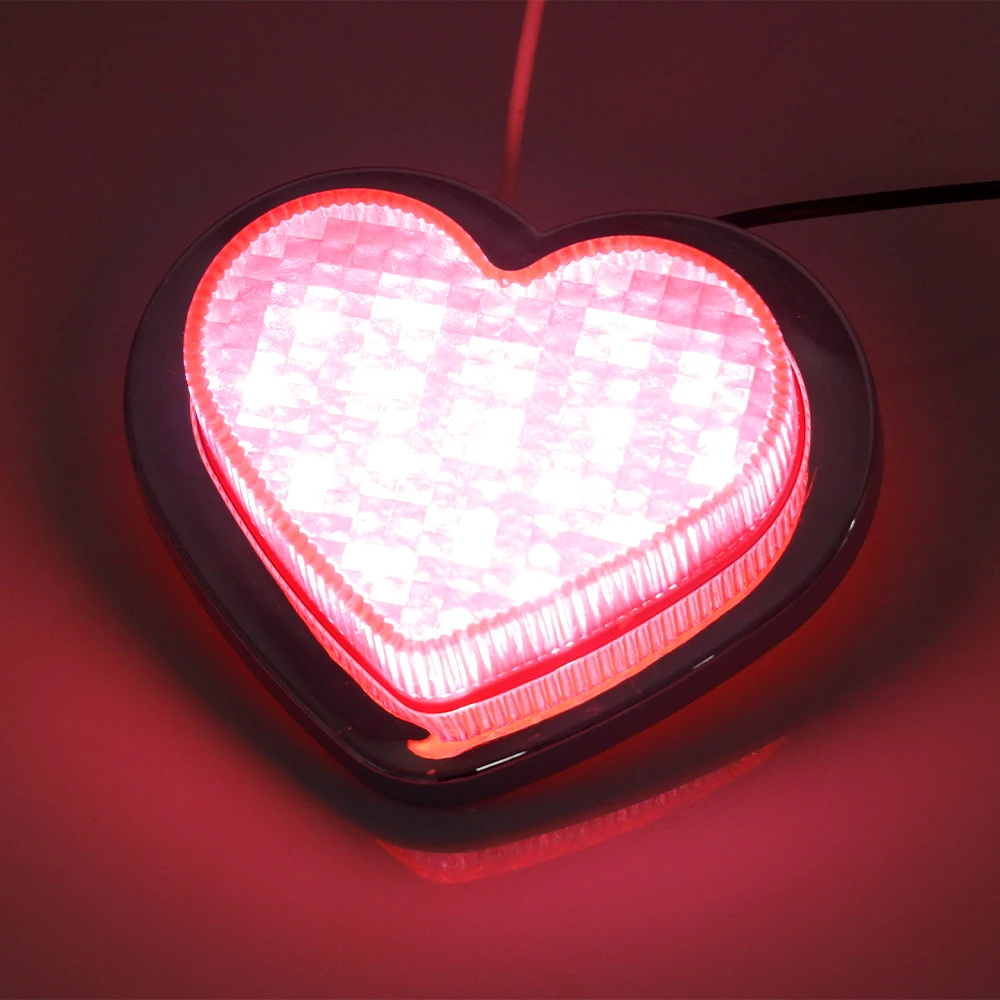 1pcs-12V-JDM-Heart-Shaped-LED-Light-Side-Marker-Indicators-Turn-Signal ...