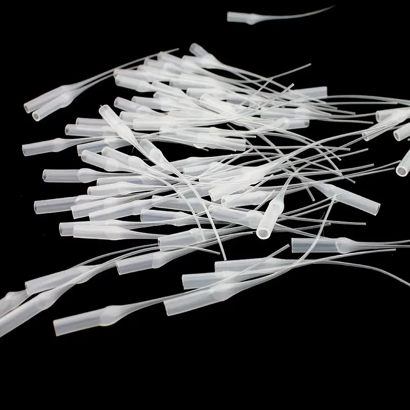 50-200pcs Glue Micro-Tips Plastic Glue Bottle Tips Glue Extender ...