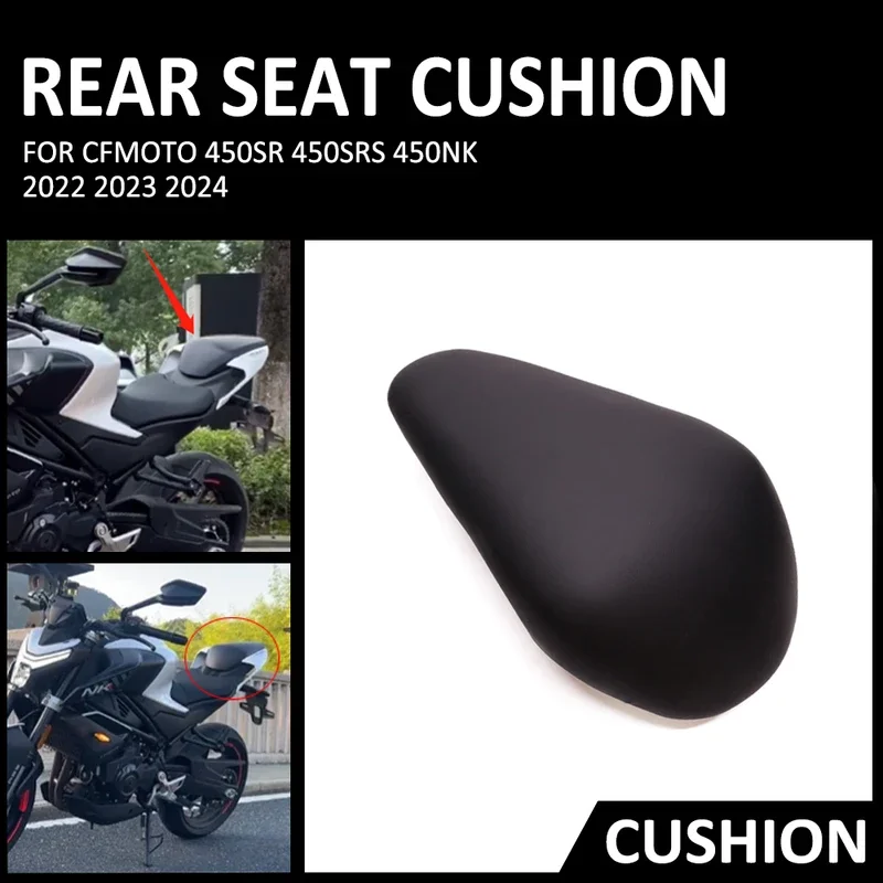 CF450SR-Motorcycle-Rear-Seat-Fairing-Cowl-Hump-Cover-Leather-Pillow-Pad ...