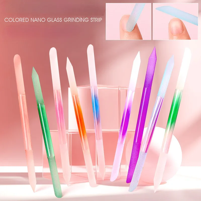 네일 Glass Cuticle Pusher Nail Manicure Stick Professional Precision ...