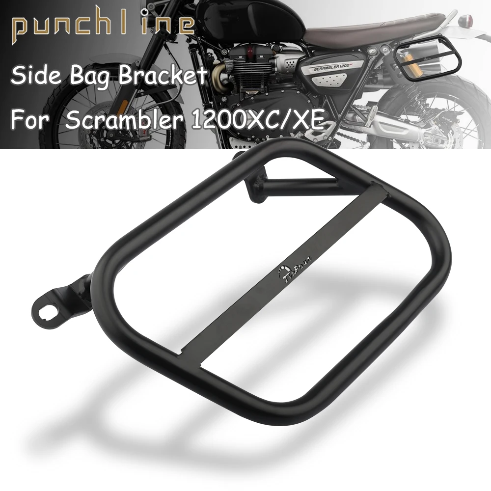 Fit-1200-XC-1200-XE-Left-Side-bag-Bracket-For-Scrambler-1200XC-1200XE ...