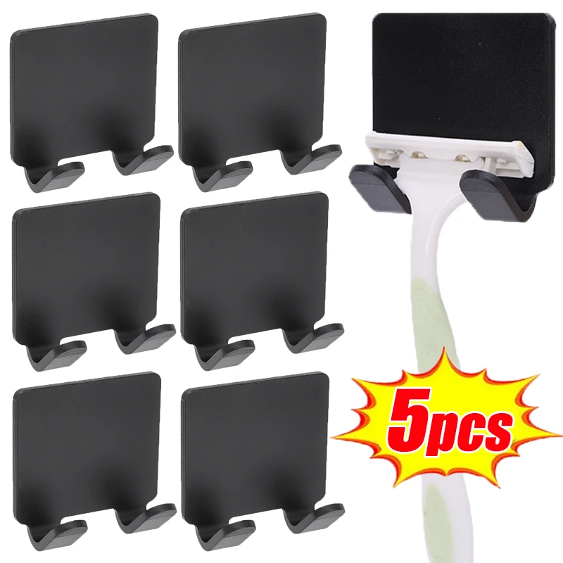 Waterproof-Self-adhesive-Razor-Hook-Wall-Razor-Holder-Home-Men-Shaver ...
