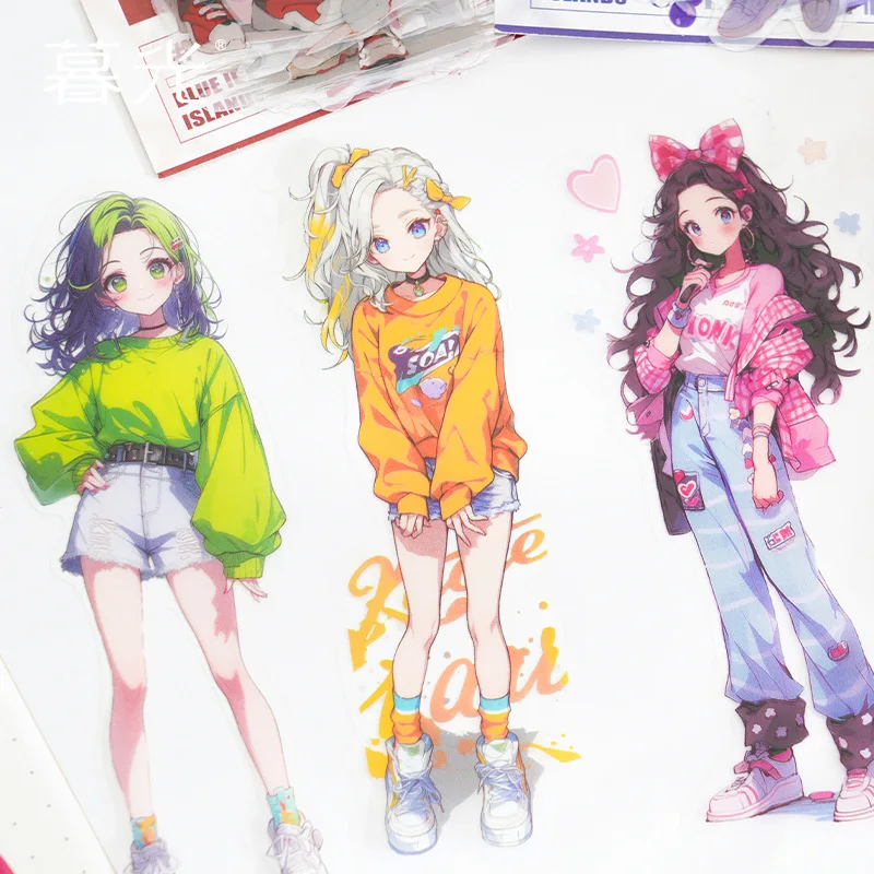 20pcs-1lot-Kawaii-Scrapbook-Stickers-I-am-colourful-Scrapbooking ...