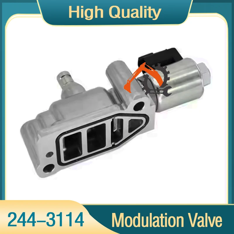 Shutoff-Solenoid-Valve-2443114-244-3114-For-Caterpillar-Wheel-Loader ...