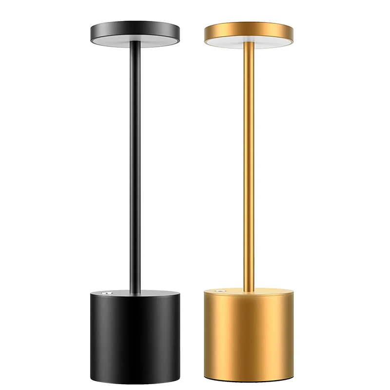 Portable Modern Aluminium Led Dimmable Restaurant Cordless Table Lamp ...