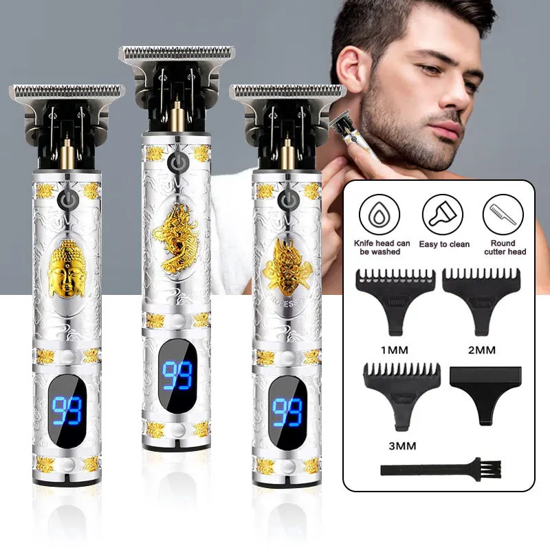 Hair-Trimmer-Machine-Men-s-New-Rechargeable-Electric-Shaver-Clipper-hair-barber-accesories-Hair ...