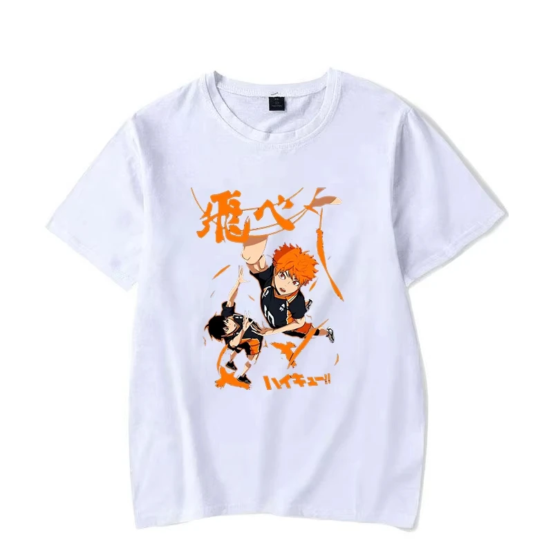 Fashion New Anime T-shirt Men and Women Cartoon Tobio Kageyama Hinata ...