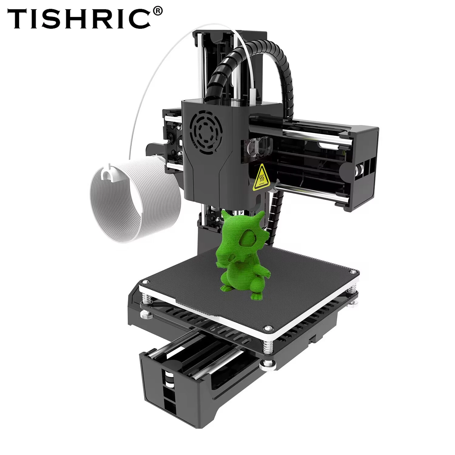 TISHRIC 3D Printer K9Mini Desktop Printers Metal High Precision ...