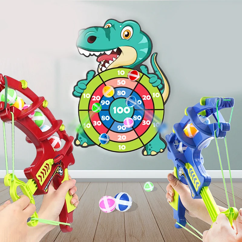 Kids-Educational-Games-Dart-Board-Baby-Toy-Stickey-Ball-Dart-Indoor ...