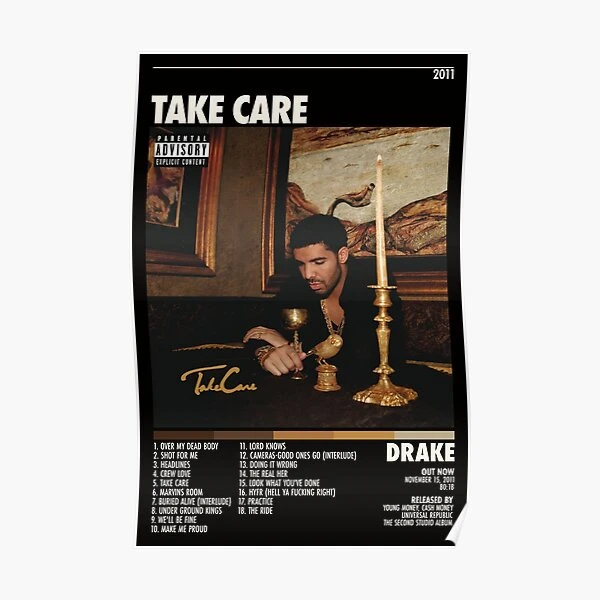 Drake Take Care Album Cover Parody