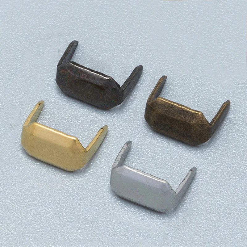 20pcs-Brass-Leather-Staples-Two-Prong-Claw-Rivets-for-Belt-Loops-Keeper ...