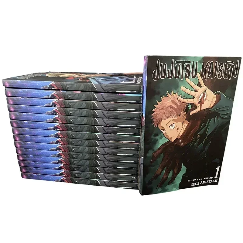 15-Books-Set-Anime-Jujutsu-Kaisen-Japan-Youth-Teens-Fantasy-Science ...
