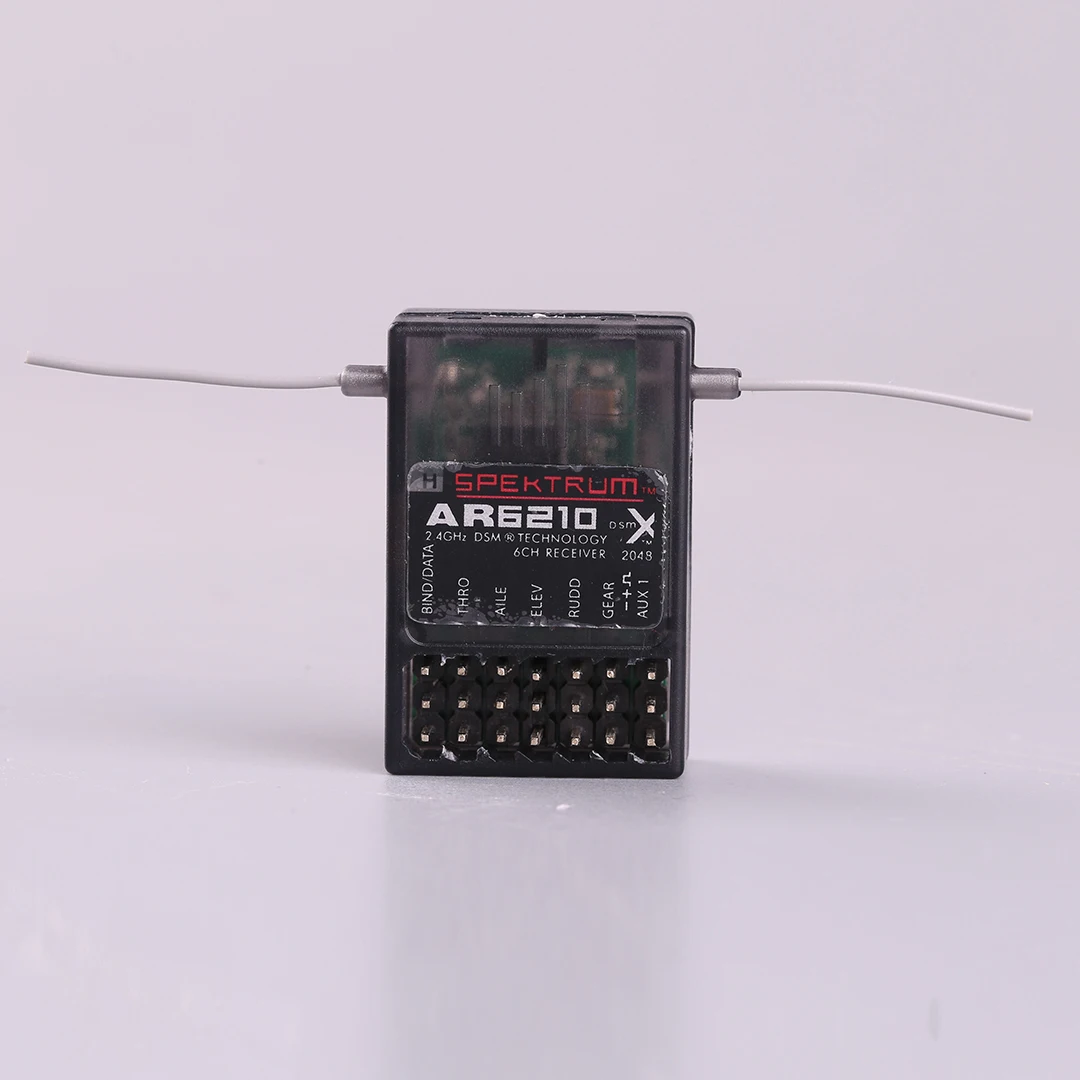 RC-AR6210-Receiver-2-4Ghz-6-Channel-6CH-For-Model-Airplane-DSMX-Ch-6 ...