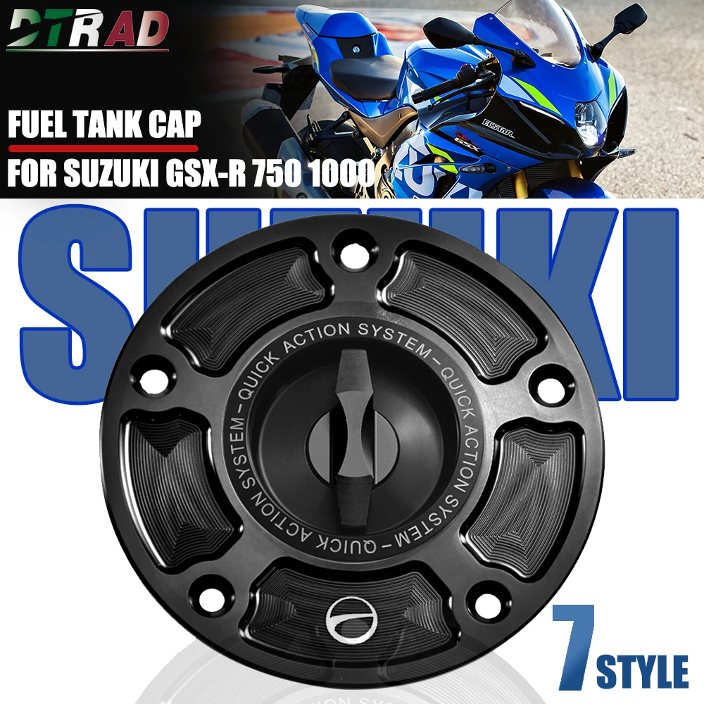 GSXR1000 Motorcycle Quick Release Fuel Tank Cap for SUZUKI GSX S R 650F ...