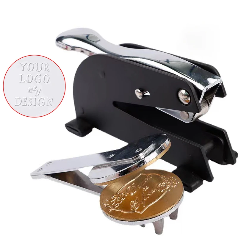 Embossed-Stamp-LOGO-Personalized-Custom-Office-library-graduation ...