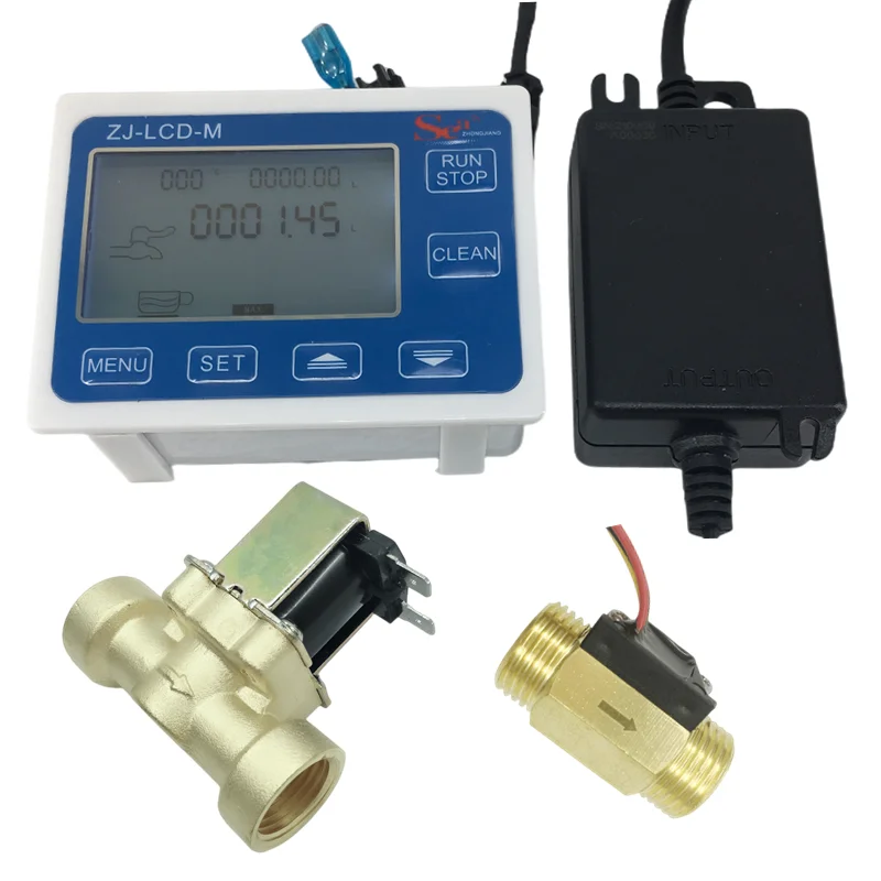 ZJ-LCD-M-Dosage-Quantitative-Controller-BSPP-G1-2-Water-Flow-Meter ...