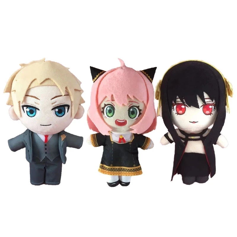 20cm-Anya-Spy-X-Family-Plush-Dolls-Anya-Forger-Cartoon-Bond-Forger-Yor ...