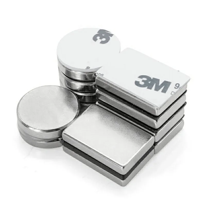 Super Strong Magnets With Adhesive
