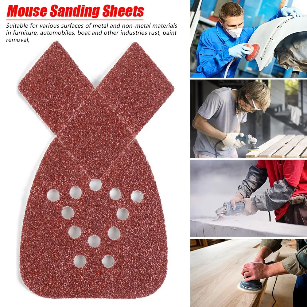 10PCS-New-Hot-Orbital-Palm-Sander-Detail-Sandpaper-Pads-Abrasive-Paper ...