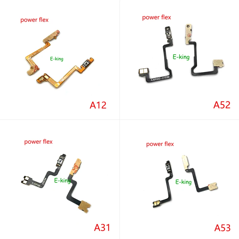 For Oppo A12 A31 A52 A53 A53s A54 Power On Off Volume Switch Side ...