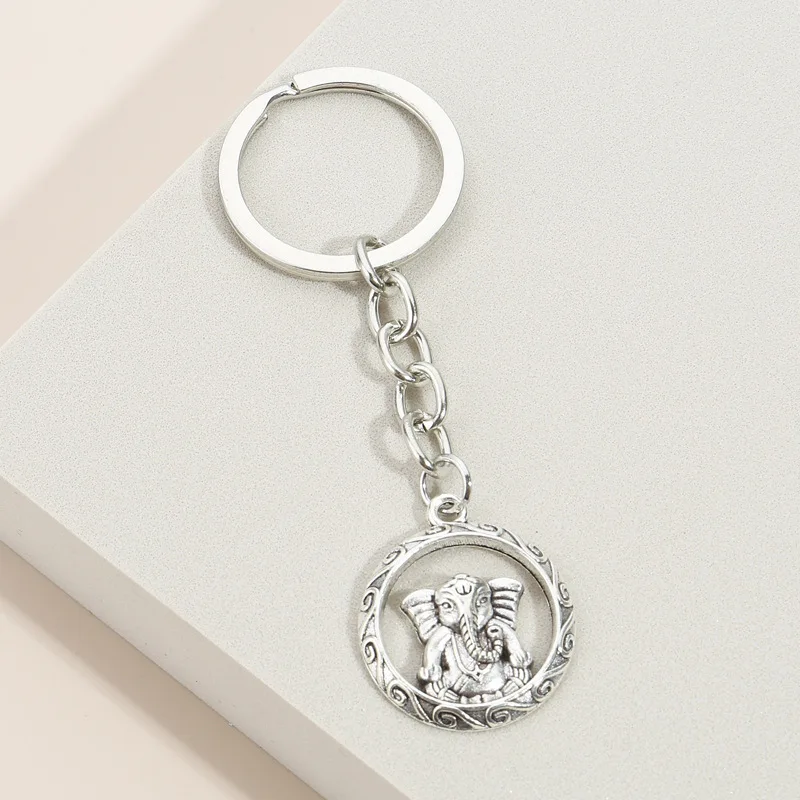 keychain-hindu-Ganesh-Keyring-Unisex-Ganesha-Keychain-Hindu-Charm-Hindu ...
