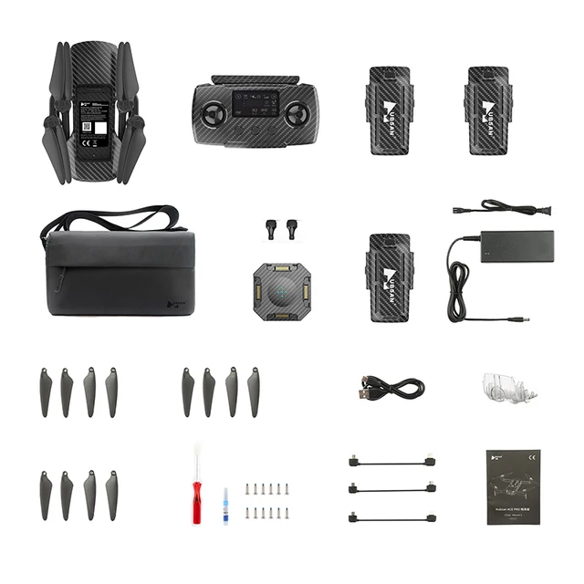 Hubsan ACE PRO REFINED GPS Drone 4k Profesional 5G WIFI 15km 3-Axis ...