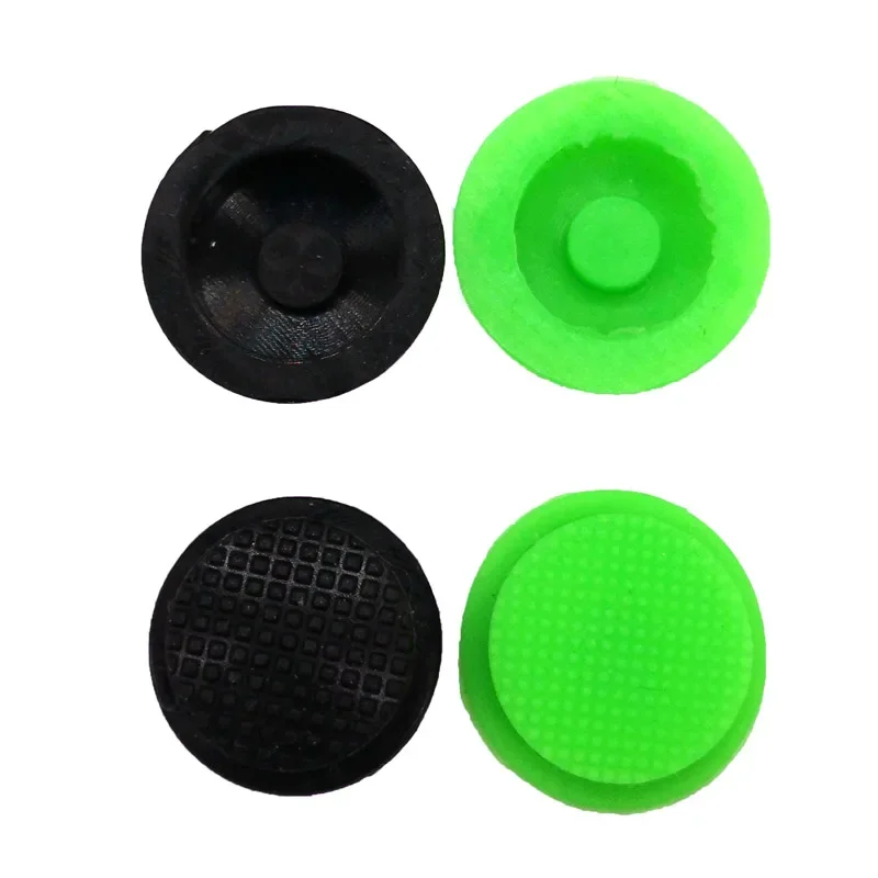 2PCS New C8 Flashlight Switch Caps Black/ Green Waterproof Rubber Pad ...