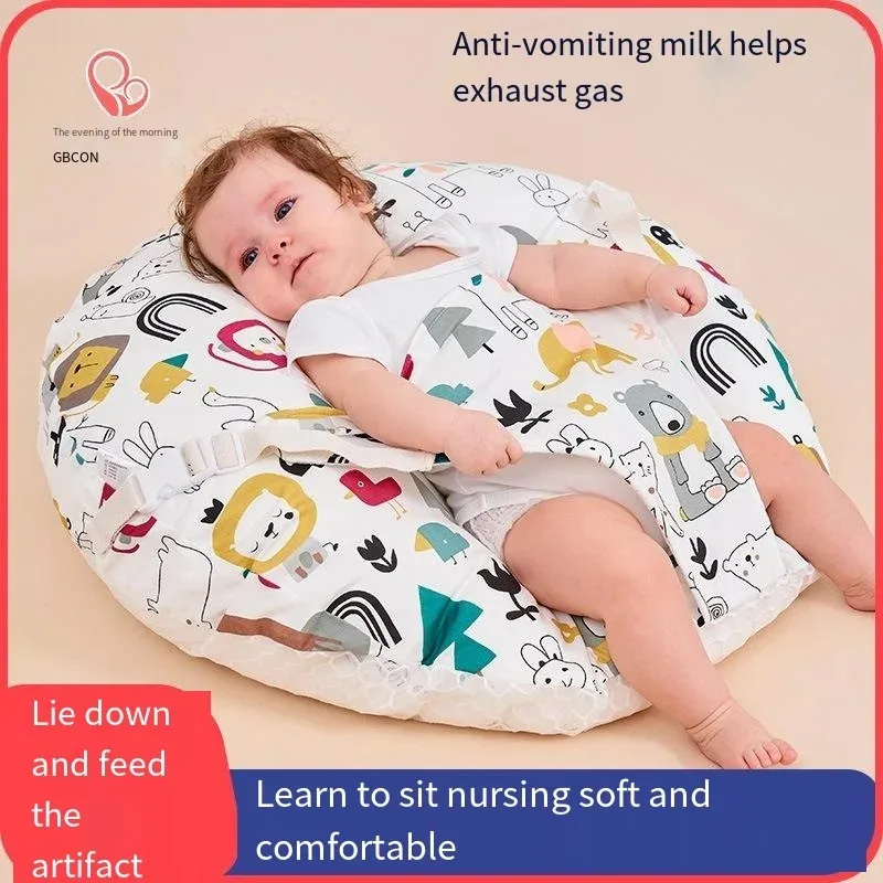 Baby-Pillow-Baby-Anti-Spitting-Milk-Slope-Pillow-Anti-Overflow-Choking ...