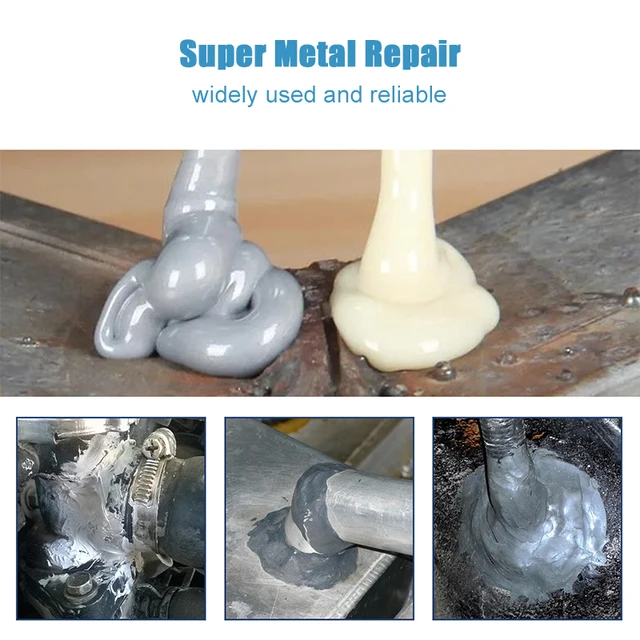 Metal Repair Glue Casting AB Glue Cast Iron High Strength Repairing ...