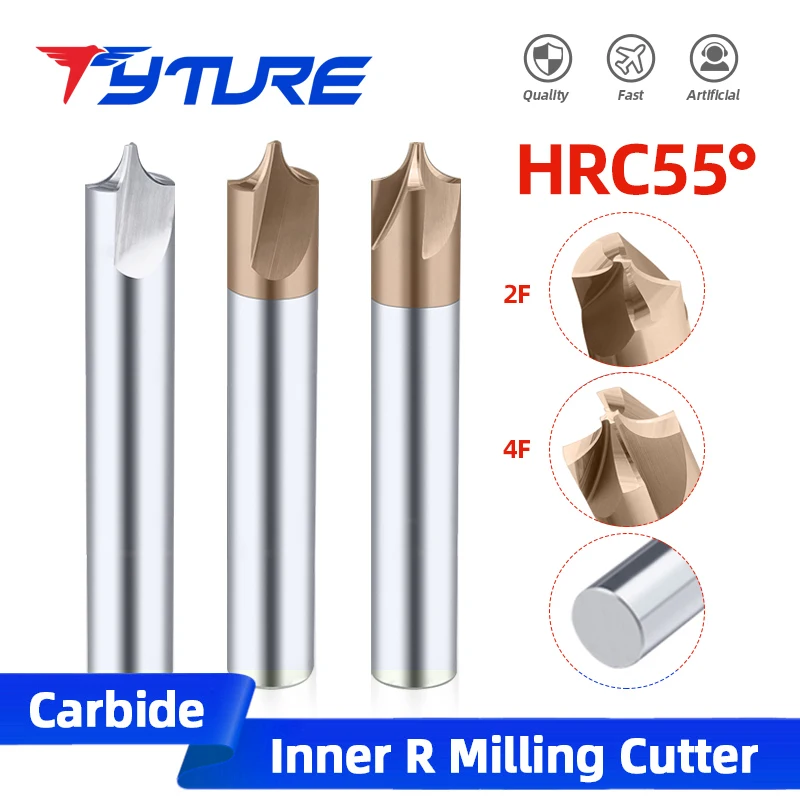 Tungsten-Carbide-Radius-Corner-Rounding-Cutter-End-Mill-CNC-Tool-R0-5 ...