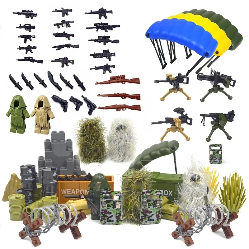 PUBG Gun Set: The Ultimate Building Block Military Scene for ...