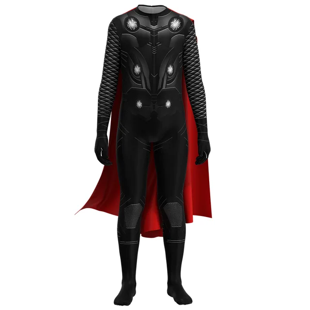 Movie Super Hero Endgame Thor Costume Boys Men Halloween Superhero Party Dress Up Odin Son Thor ...