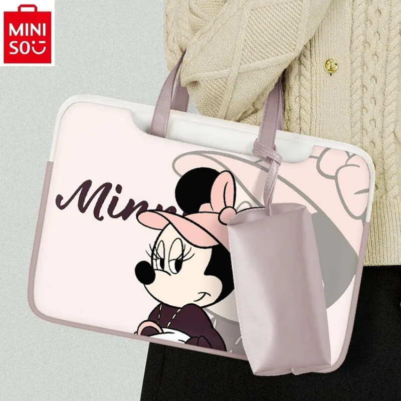 MINISO-Disney-Cute-Cartoon-Michimini-Laptop-Bag-Air13-6-15-6-16-Student ...