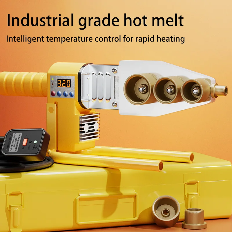 Pipe Welding PVC Pipe Soldering Iron Hot Melting Tool Machine PB/PP/PE ...