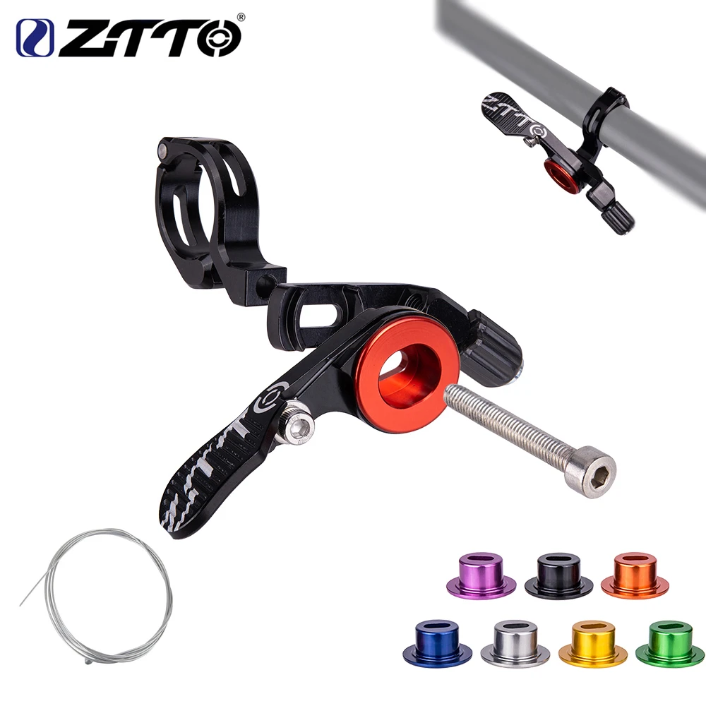 ZTTO MTB Dropper Seat post Lever Bicycle Height Adjustable Seatpost ...
