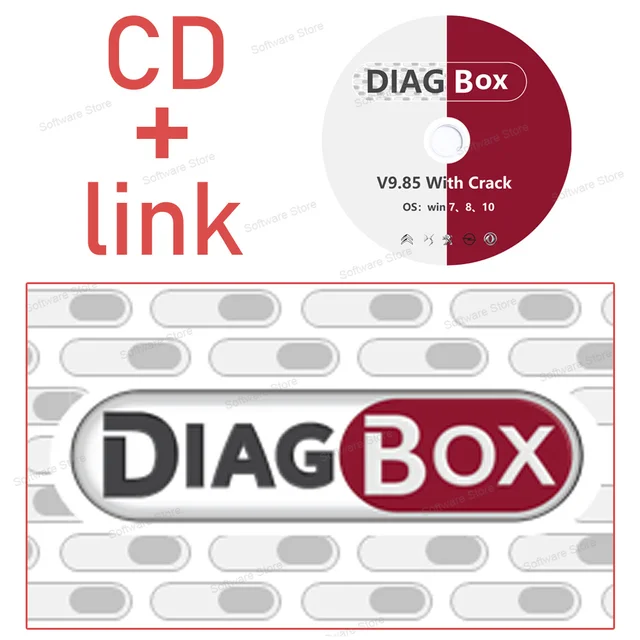 Diagbox V9 85 Software For Peogeot For Citroen Win Version Original