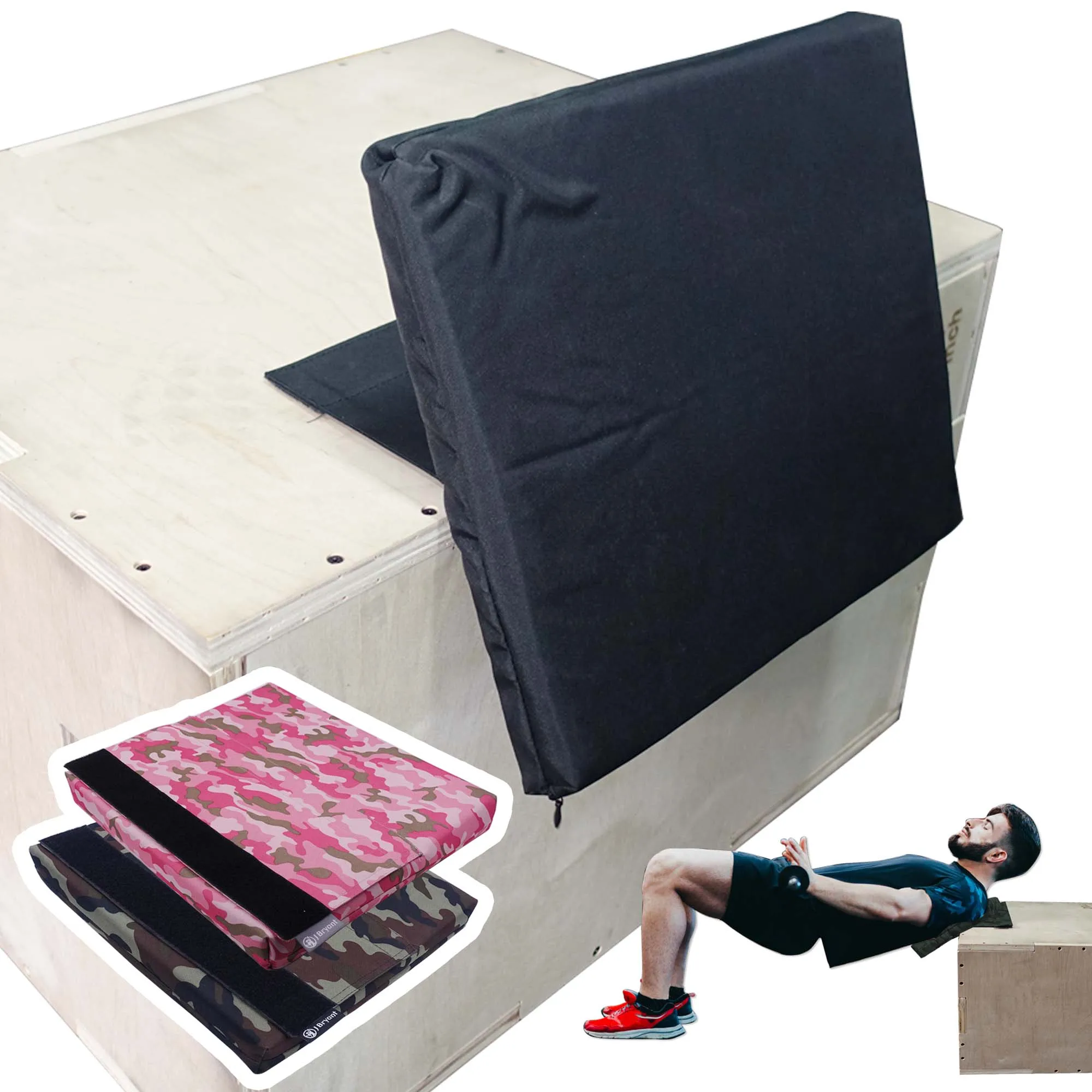 Hip-Thrusts-Cushion-Pad-Back-Shoulder-Plank-Support-Weightlifting ...