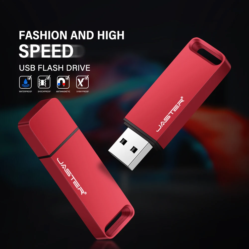 100% High-speed Original Metal USB Flash Drive 128GB Pen Drive High ...