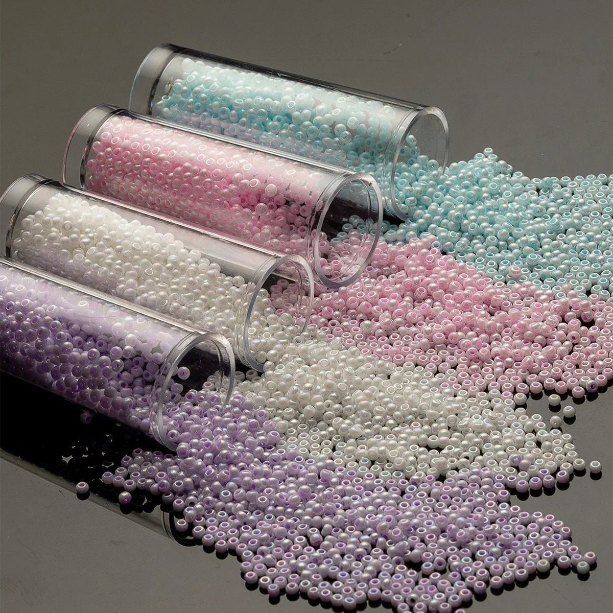 1 Bag 10 Grams 1400 Pieces 1.9MM Glass SeedS Pearl Beads Dress ...