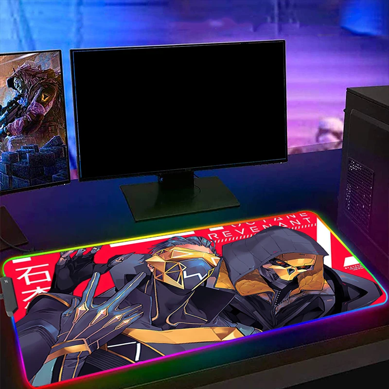Apex Legend Mouse Pad Rgb Large Mouse Mat Xxl Anti-slip Table Computer ...
