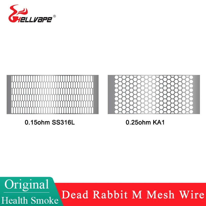 10pcs-lot-Original-Hellvape-Dead-Rabbit-M-Meshed-Wire-0-15ohm-SS316L-0 ...