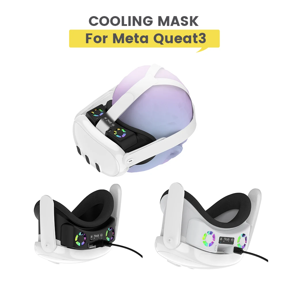 Cooling-Mask-For-Meta-Quest-3-RGB-Facial-Radiator-Cooling-Mask-Air ...