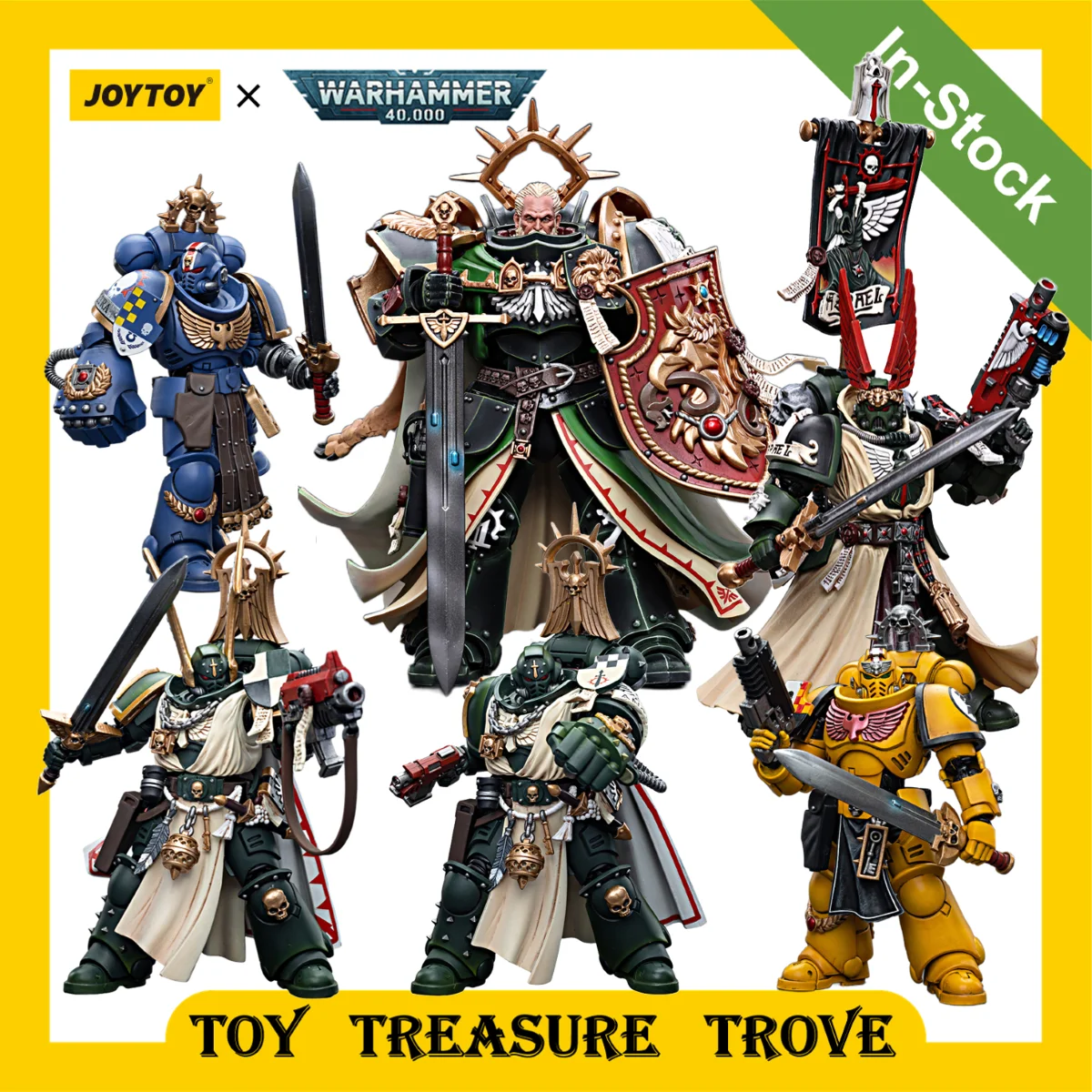 JOYTOY-Warhammer-40k-1-18-Action-Figures-Primarch-Lion-El-Jonson-Dark ...