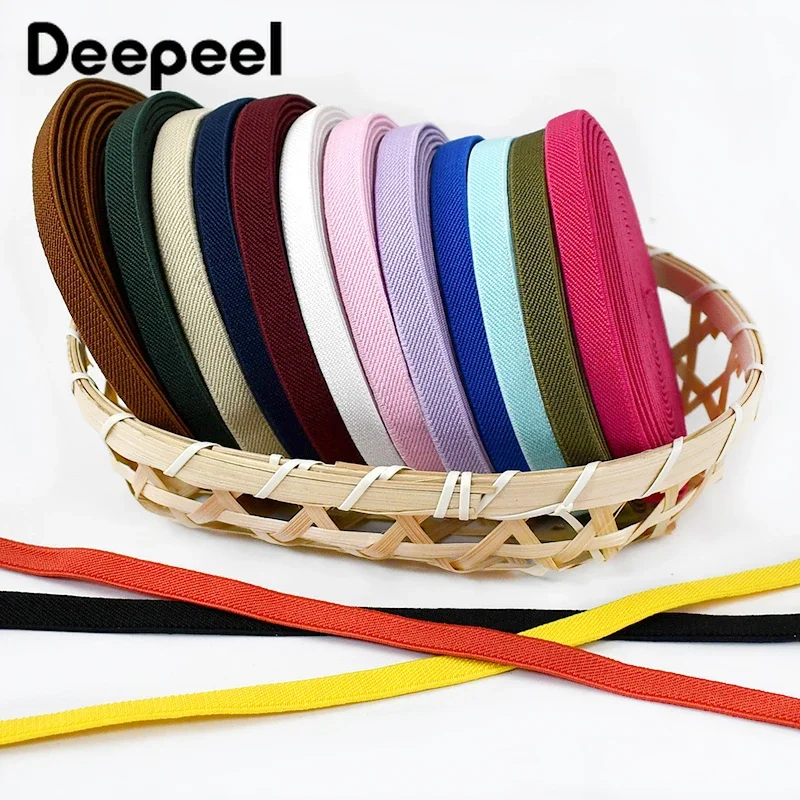 5-10Meters-Polyester-Bra-Elastic-Band-10mm-Underwear-Stretch-Rubber ...