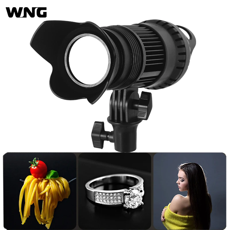 50w Cob Portable Led Photo Studio Spot Light With Adjustable Aperture ...