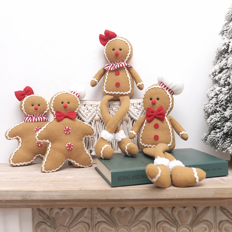 Grande-Gingerbread-Man-Decora-o-de-Natal-para-Casa-Boneca-de-Pel-cia ...