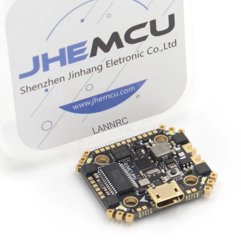 JHEMCU RC FPV 레이싱 이쑤시개 드론용 비행 컨트롤러, GHF13AIO BMI270 F4 2 4S AIO, 13A ...