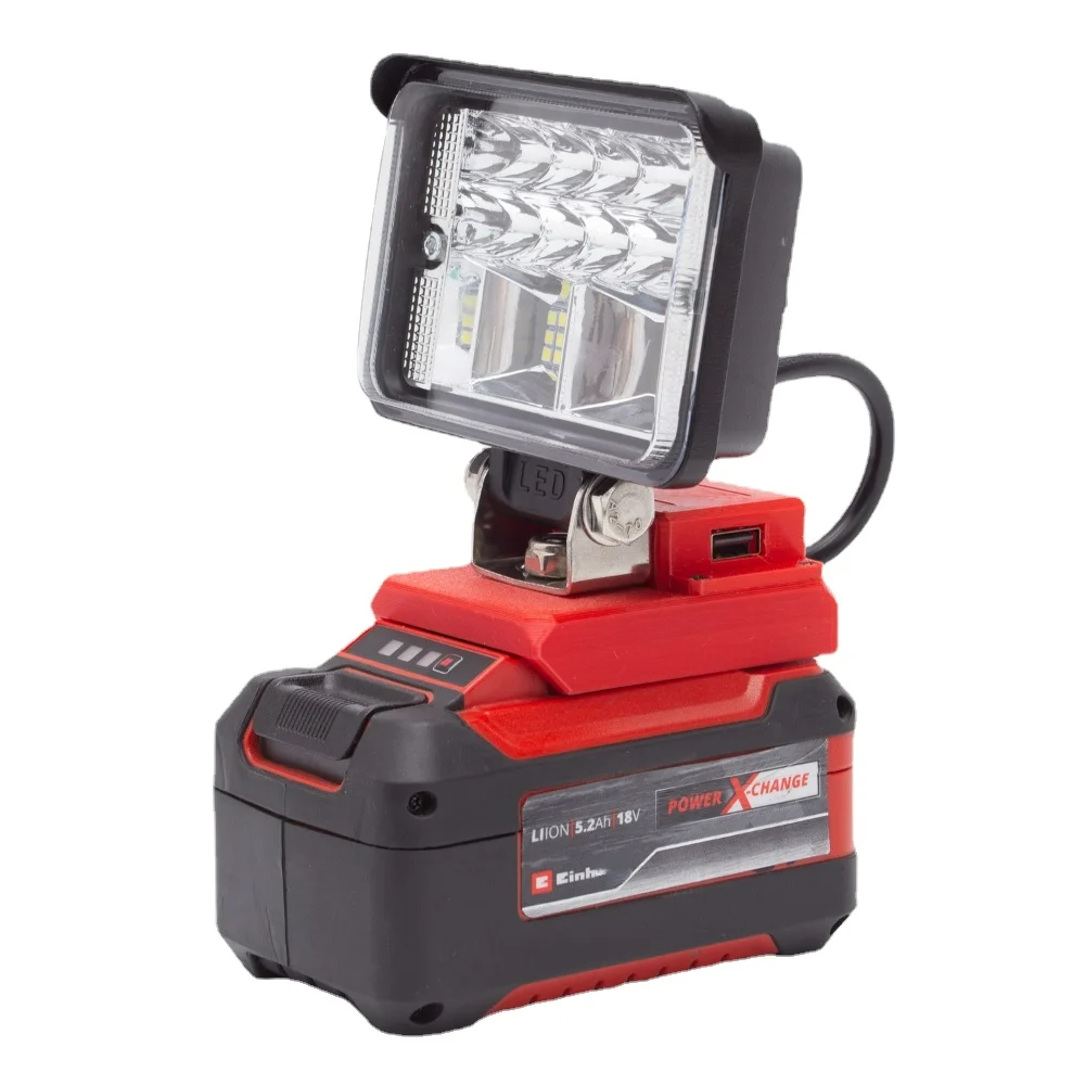 Wireless LED Work Light For OZITO for Einhell 18V Series Li-ion Battery ...