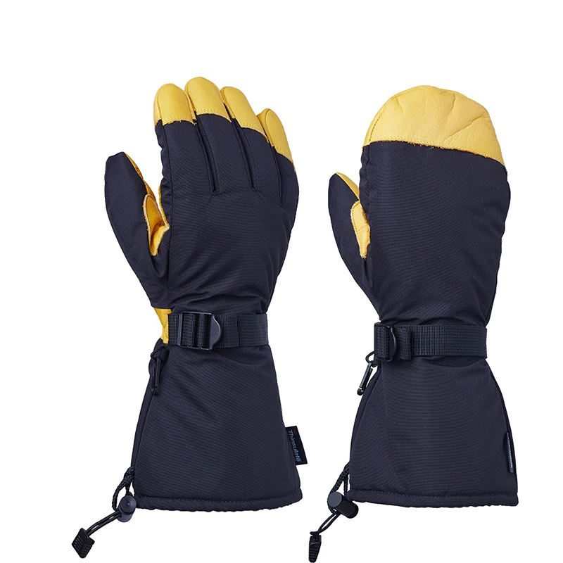 OZERO-Winter-Gloves-Ski-Mittens-Thinsulate-Insulated-Snow-Work-Heated ...