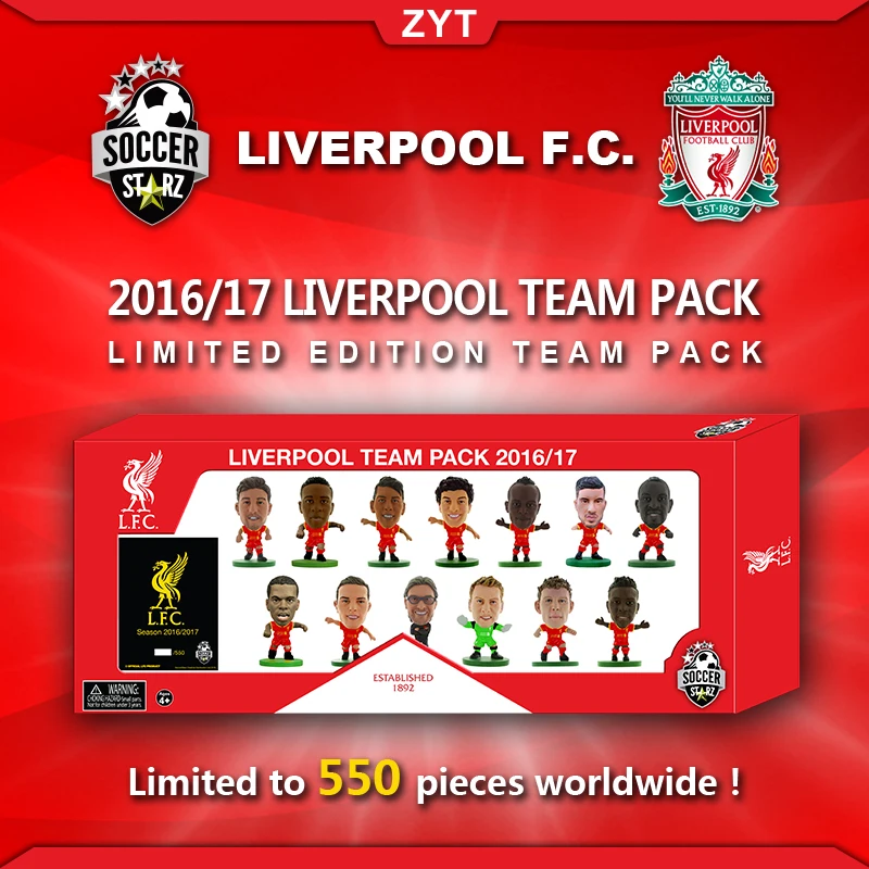 Official-Liverpool-F-C-Footballer-5cm-Figures-13layers-2016-17-Version ...